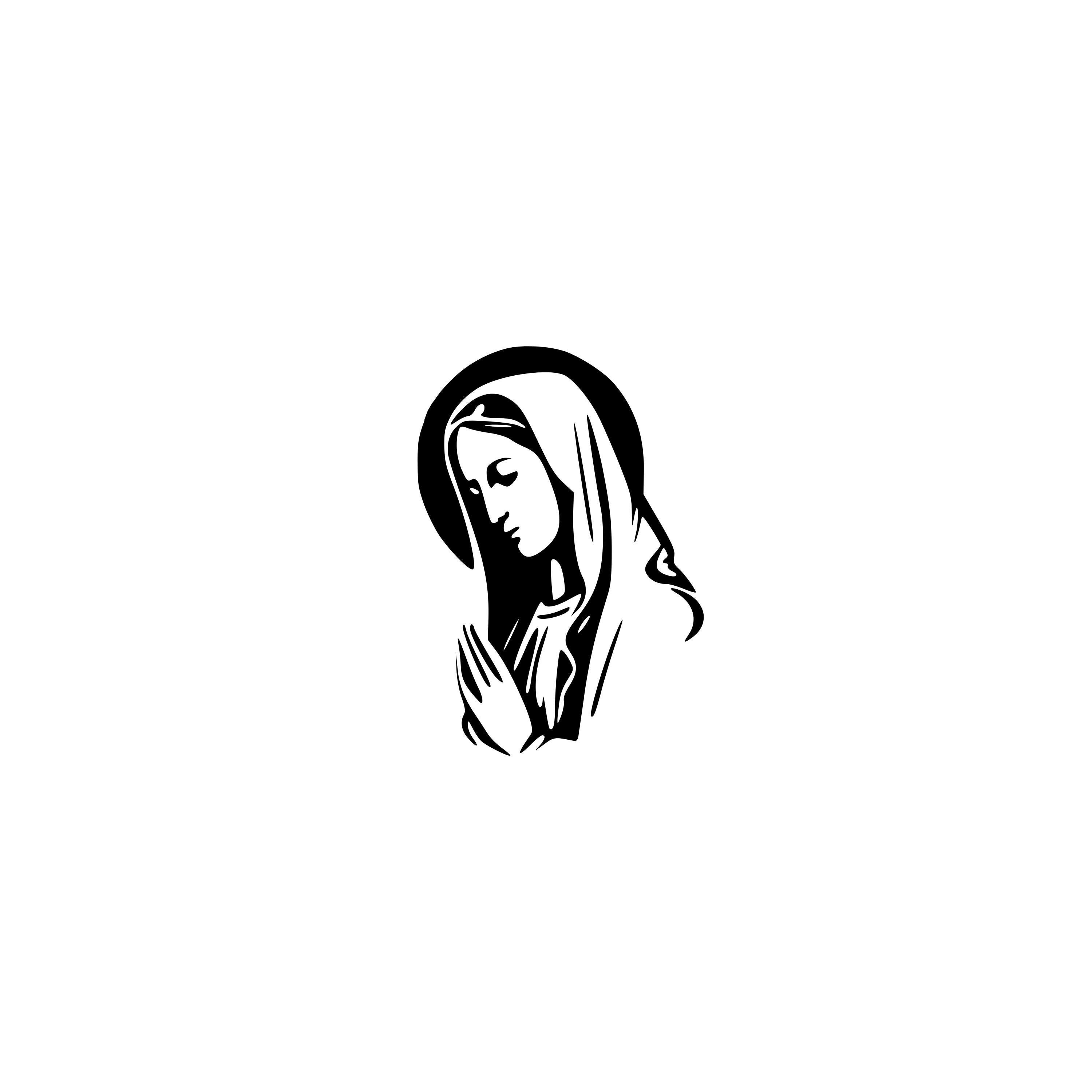 Dessins De Tatouage De La Vierge Marie