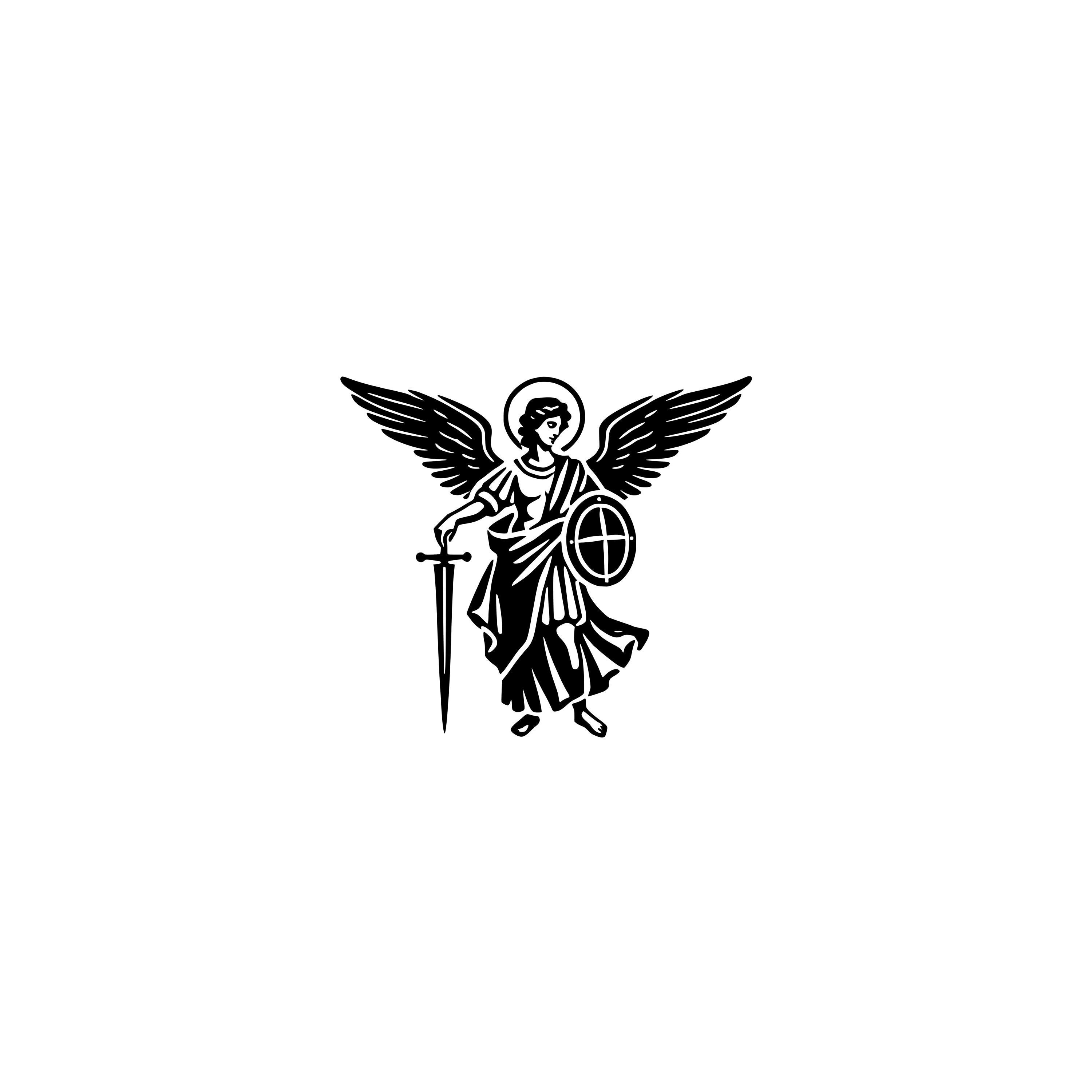 St. Michael the Archangel SVG, PNG, JPG, Christian Warrior Angel ...