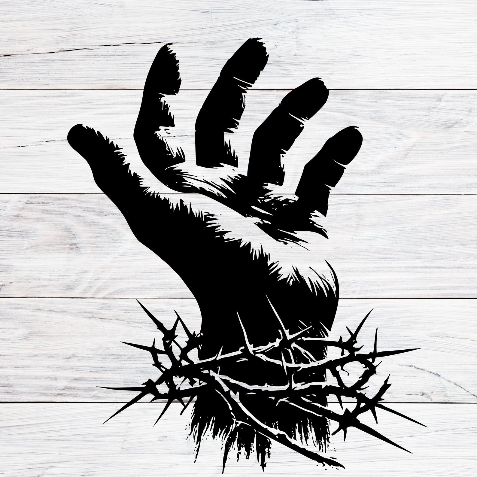 Hand of Christ Svg, Png, Jpg, Sacrifice and Redemption Symbol (digital ...