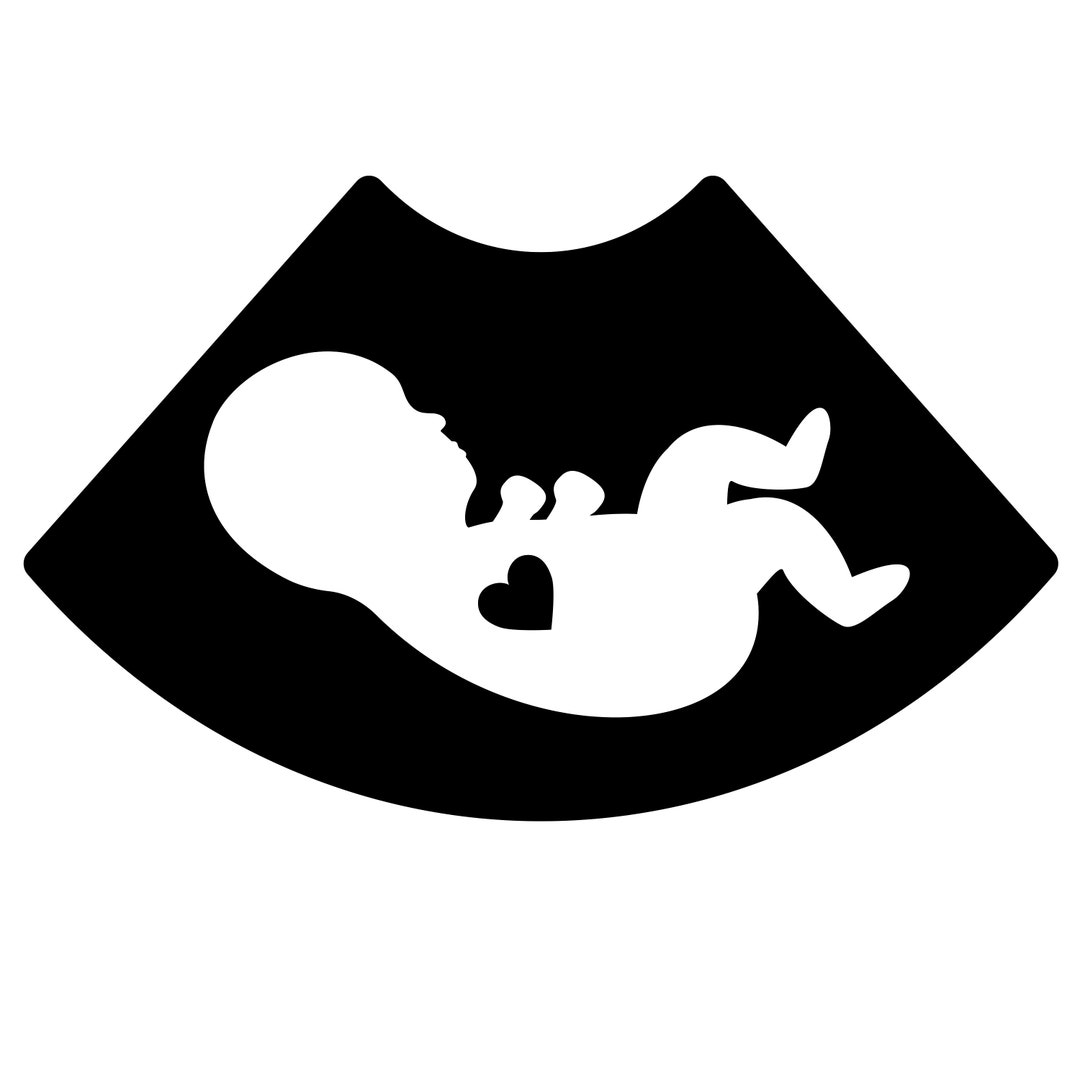 Ultrasound Svg Sonogram Fetus Silhouette Pregnancy Announcement SVG ...