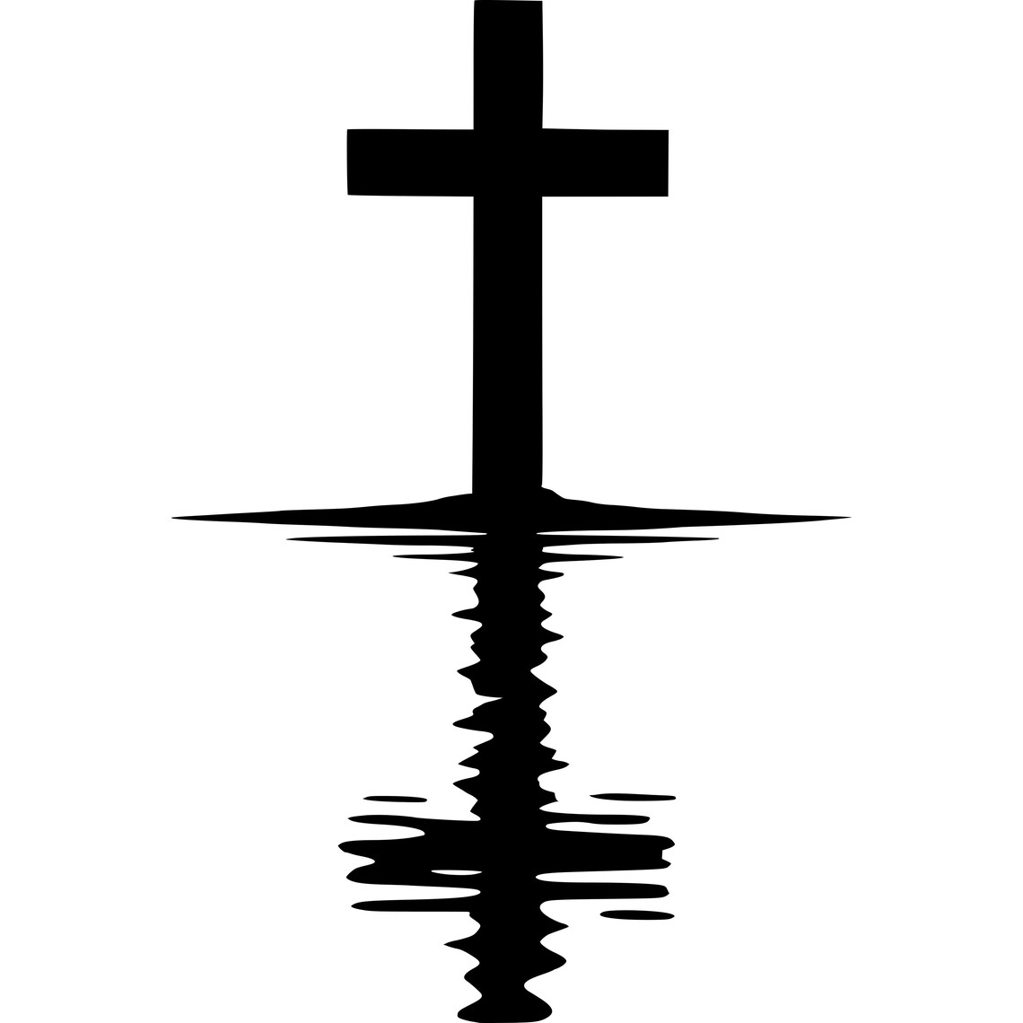 Cross Water Reflection Svg, Christian Symbol of Faith, Digital Download ...