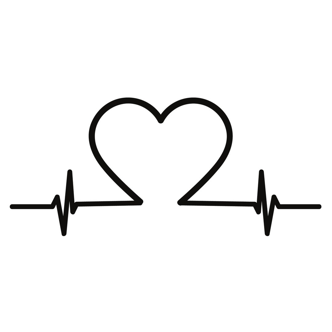 Heartbeat Line Svg Icon SVG, PNG, JPG Instant Digital Download. - Etsy ...