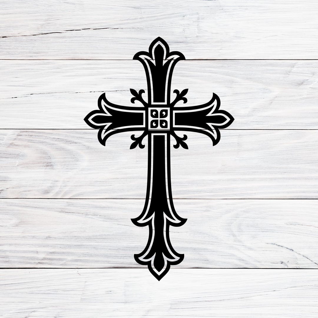 Monastery Cross Svg, Byzantine Orthodox Christian Symbol, Sacred ...