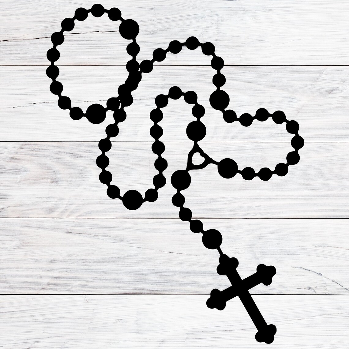 Rosary Svg, Rosary for Praying Hands Svg, Symbol of Faith Svg, Symbol ...