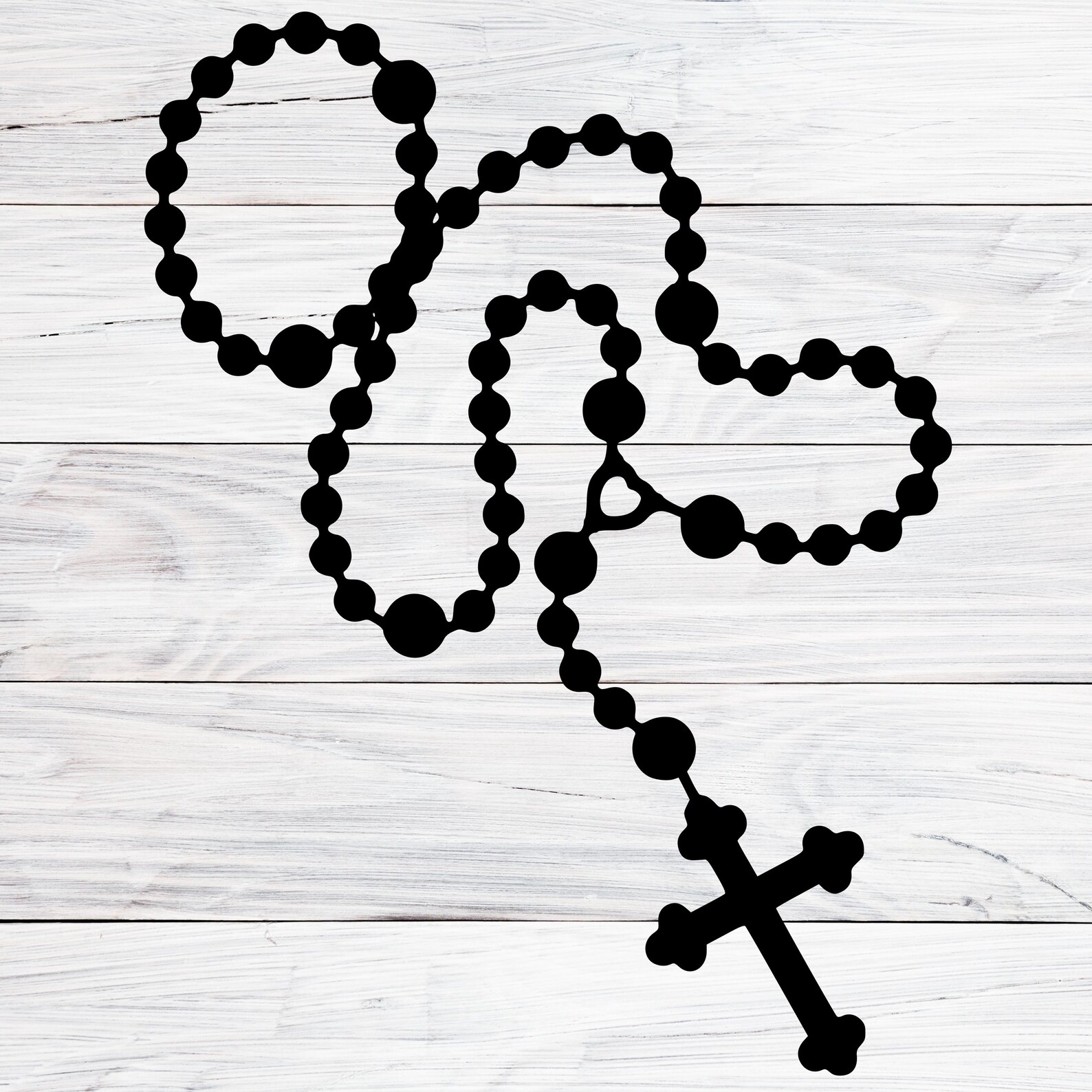Rosary Svg, Rosary for Praying Hands Svg, Symbol of Faith Svg, Symbol ...