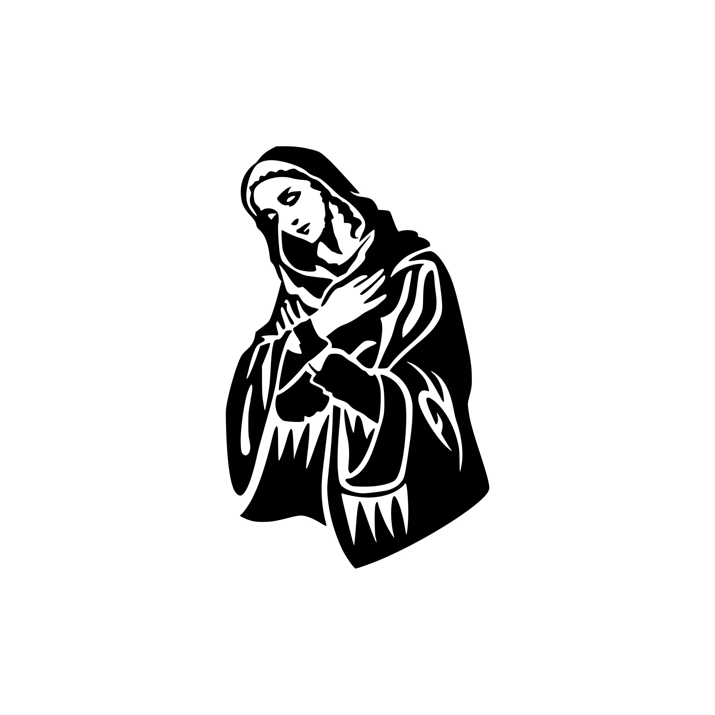 Guadalupe's Virgin Svg, Guadalupe's Virgin Png, Virgen Maria Svg Cricut ...