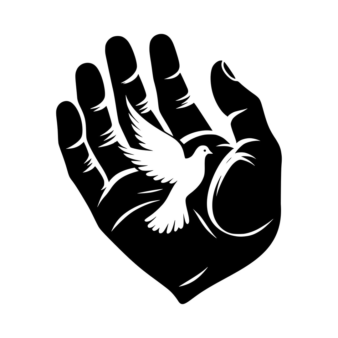 Hand of God With Holy Spirit Dove, Divine Guidance, Christian Design ...