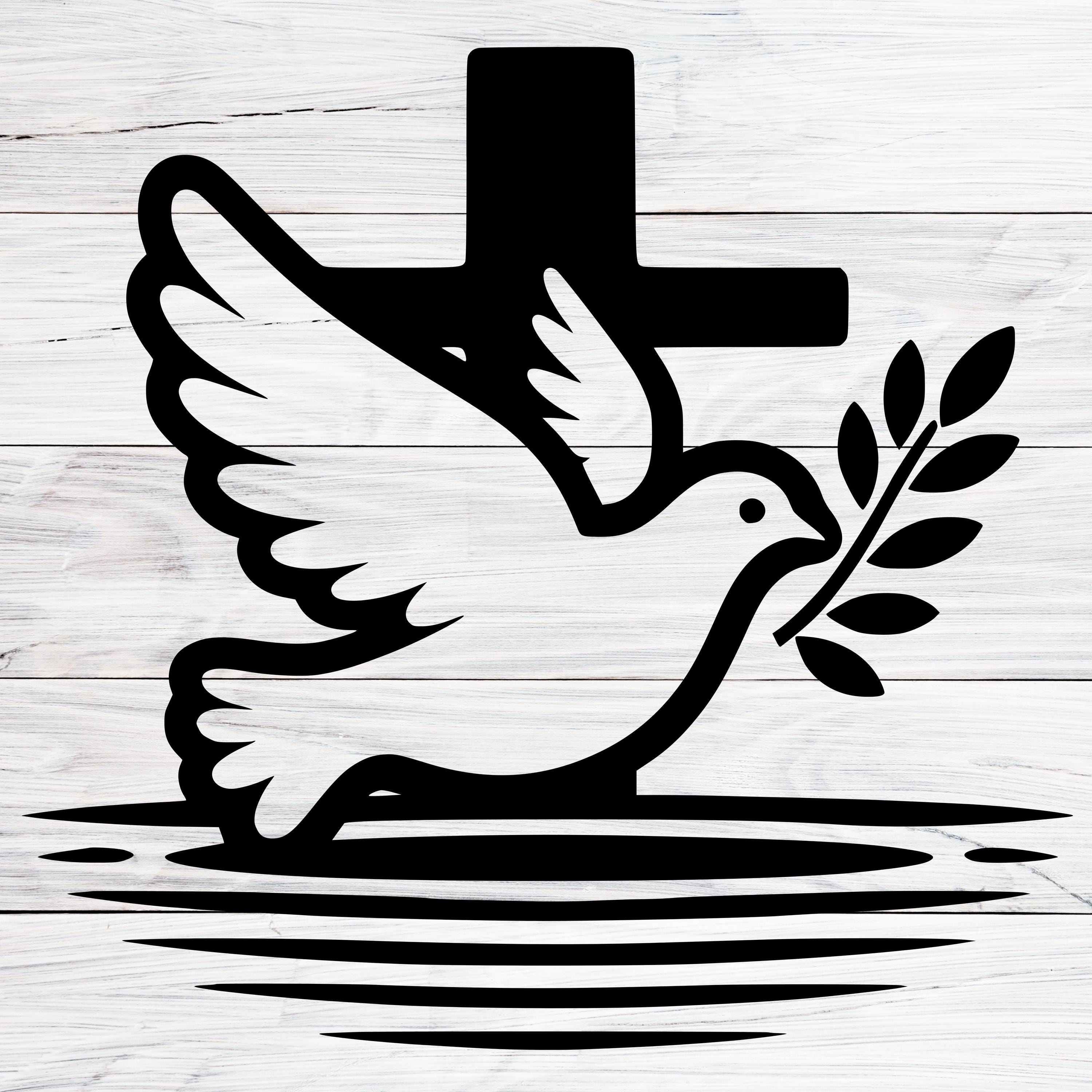 Baptism Symbol Svg, Design for Boy's Baptism, Digital Invitation Design ...
