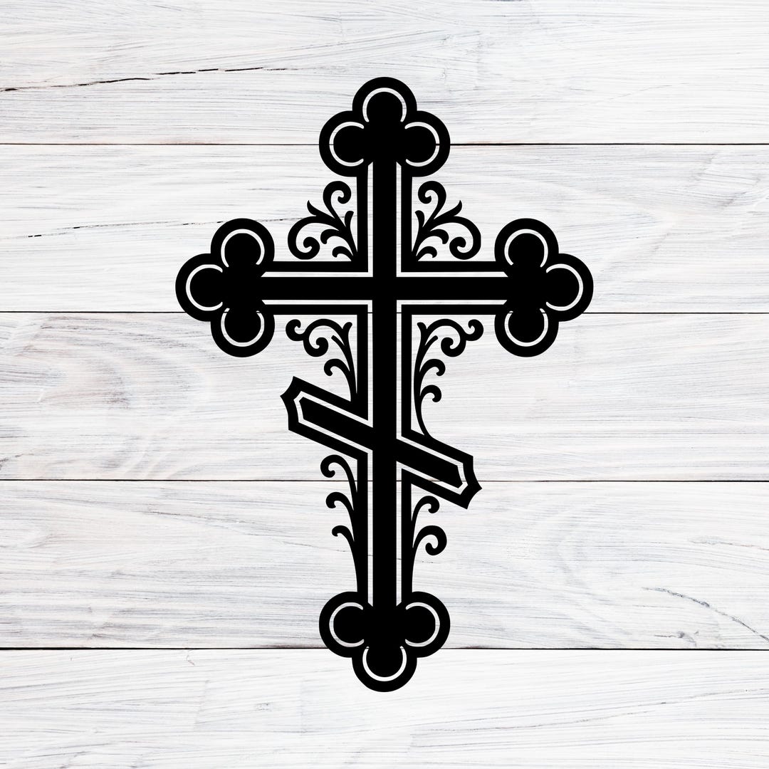 Holy Trinity Cross Svg, Png, Jpg, Byzantine Orthodox Christian Symbol ...