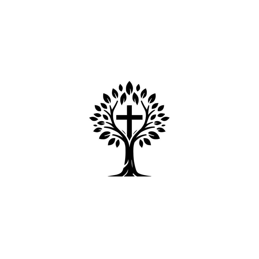 Christian Tree of Life With Cross Svg, Cricut Symbol of Faith Svg ...