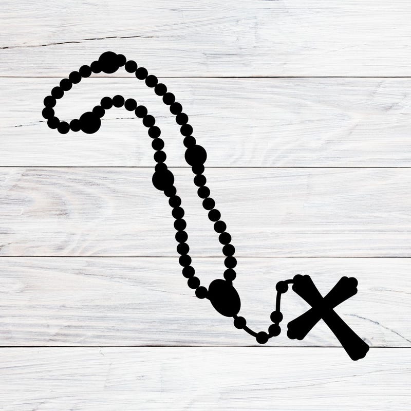 Rosary Tattoo Design - Etsy