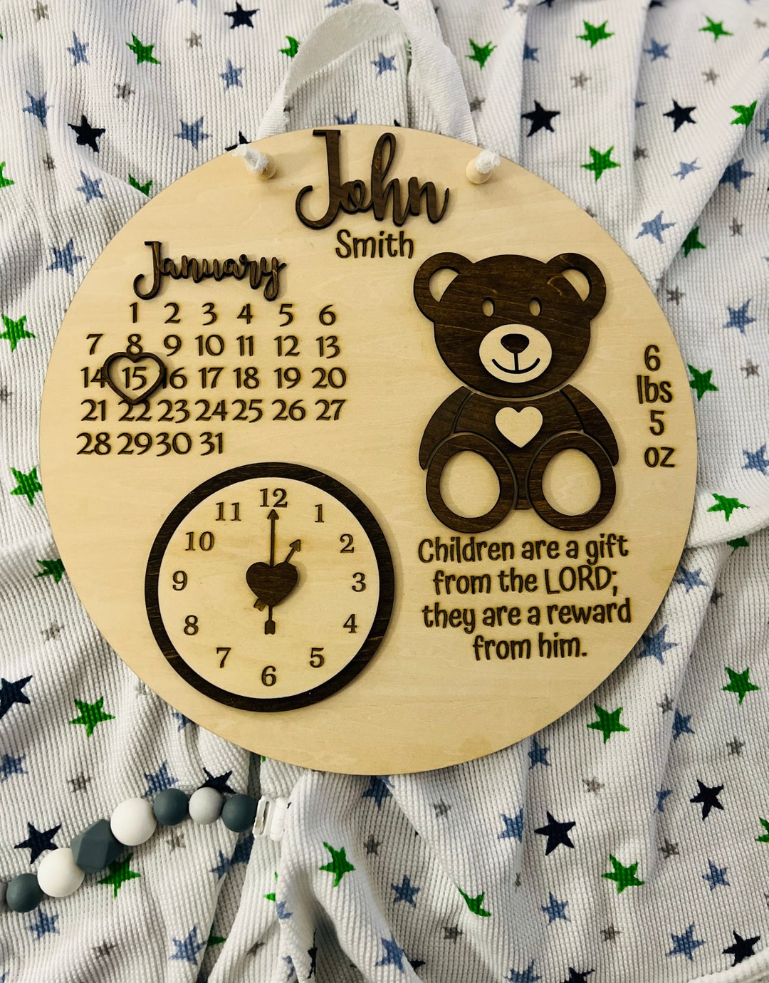Birth Announcement Sign - Etsy