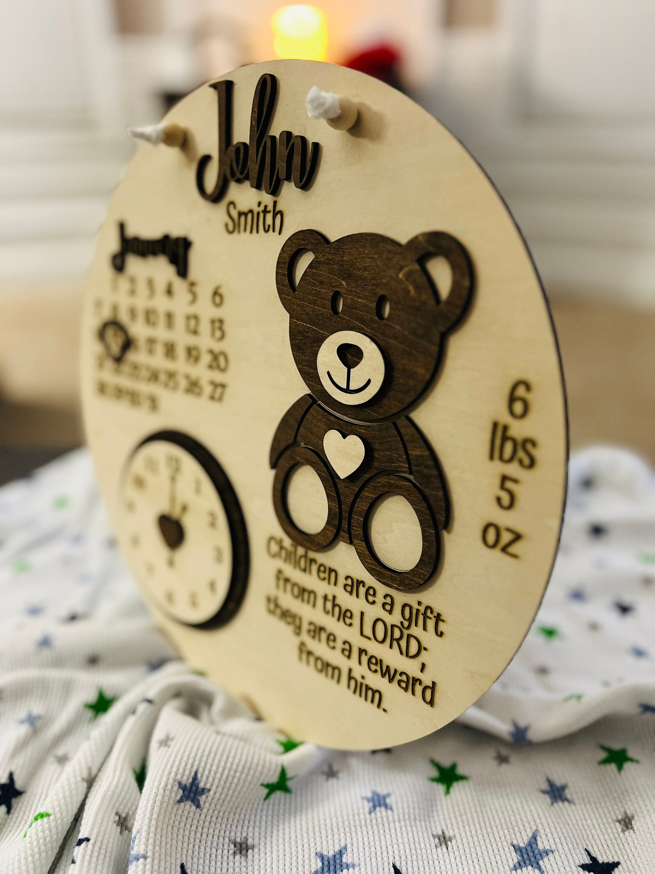 Birth Announcement Sign - Etsy
