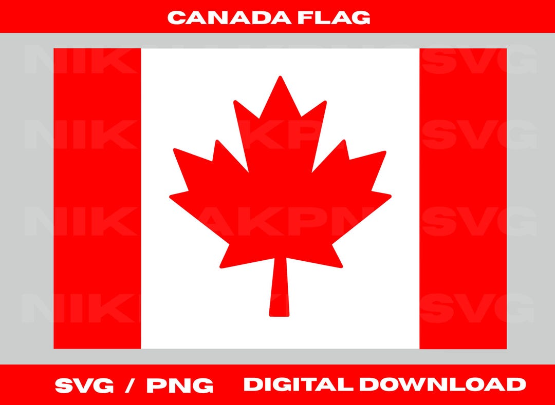 Canada Flag SVG, Cut Files for Cricut (digital Download) - Etsy