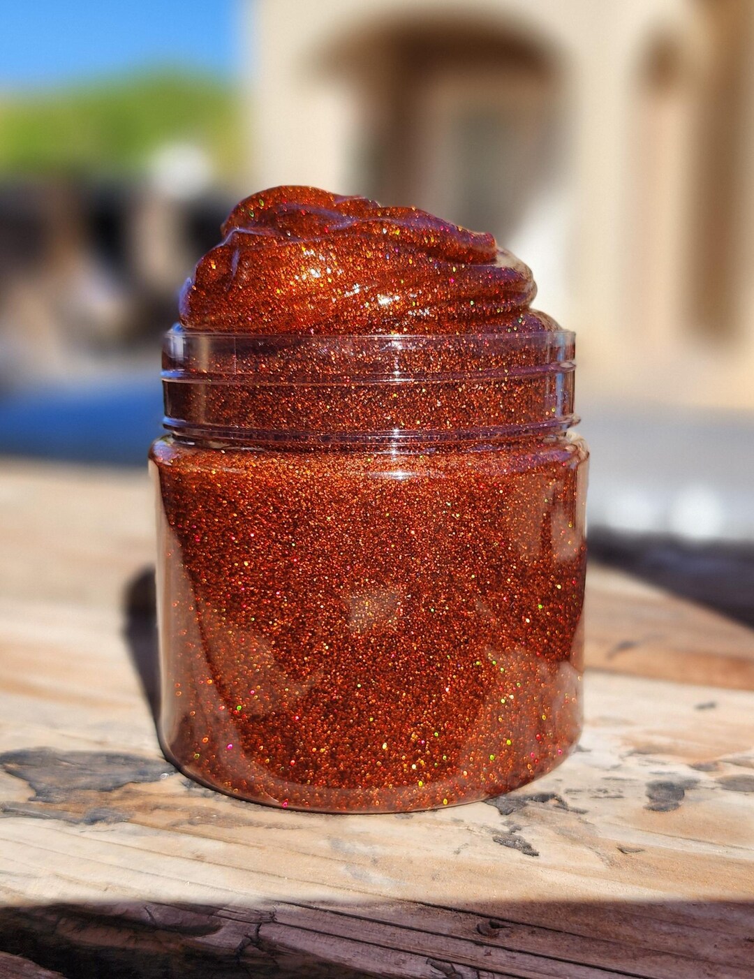 Red Desert Shimmer Slime - Etsy