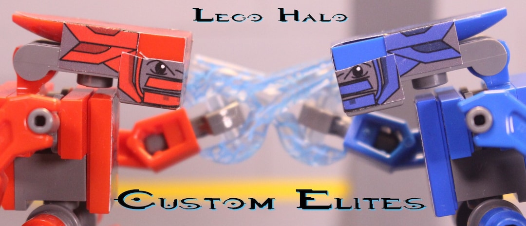 LEGO Halo: Custom Elites - Etsy