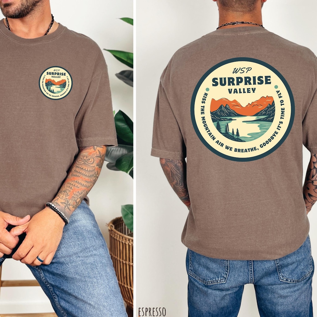 Comfort Colors WSP Shirt, Jam Band Shirt, Surprise Valley Lyrics Shirt ...