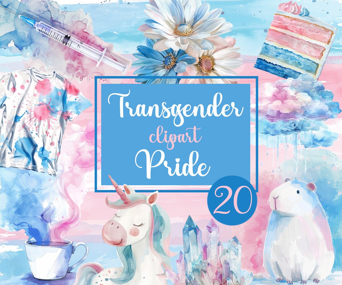 LGBTQ Clipart, Diversity, Trans Flag, Pride Clipart, Inclusive, Pride ...