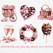 Watercolor Valentines Clipart, 23 PNG Valentines Day Clipart ...