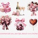 Watercolor Valentines Clipart, 23 PNG Valentines Day Clipart ...