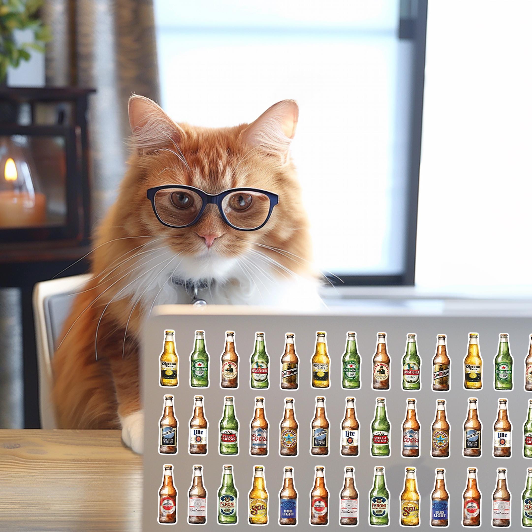 Sticker Sheet “beer Collection” Beer Stickers, Alcohol Stickers, Bujo ...