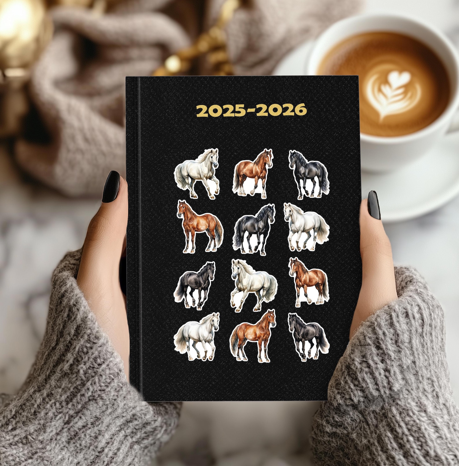 Sticker Sheet “noble Horses” • Horses Stickers • Horse Decal • Journal ...