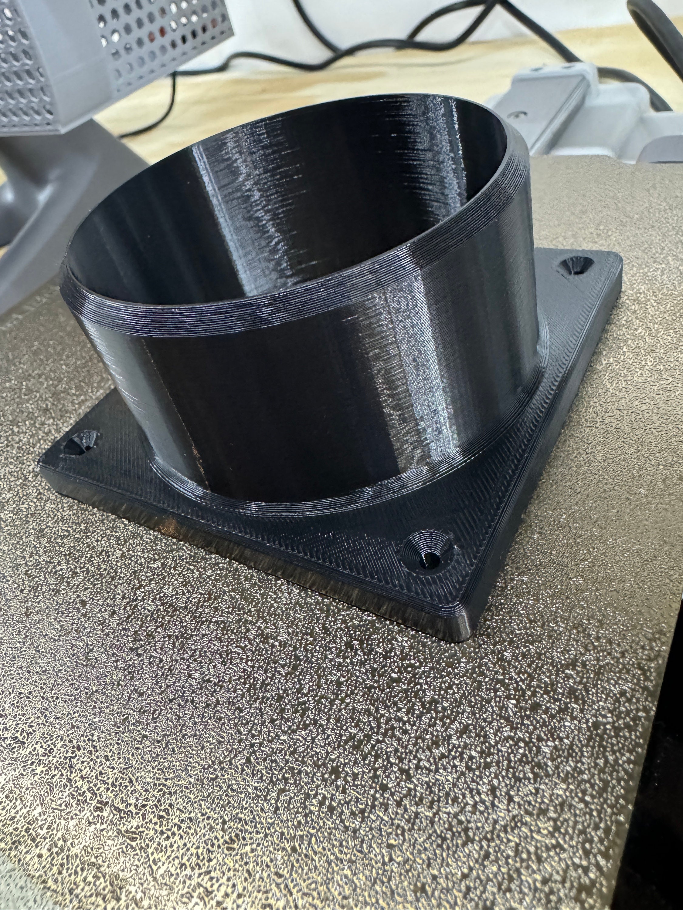 Vent Outlet Flange for Xtool Laser Engraver Exhaust - F1/F1 Lite/f1 ...