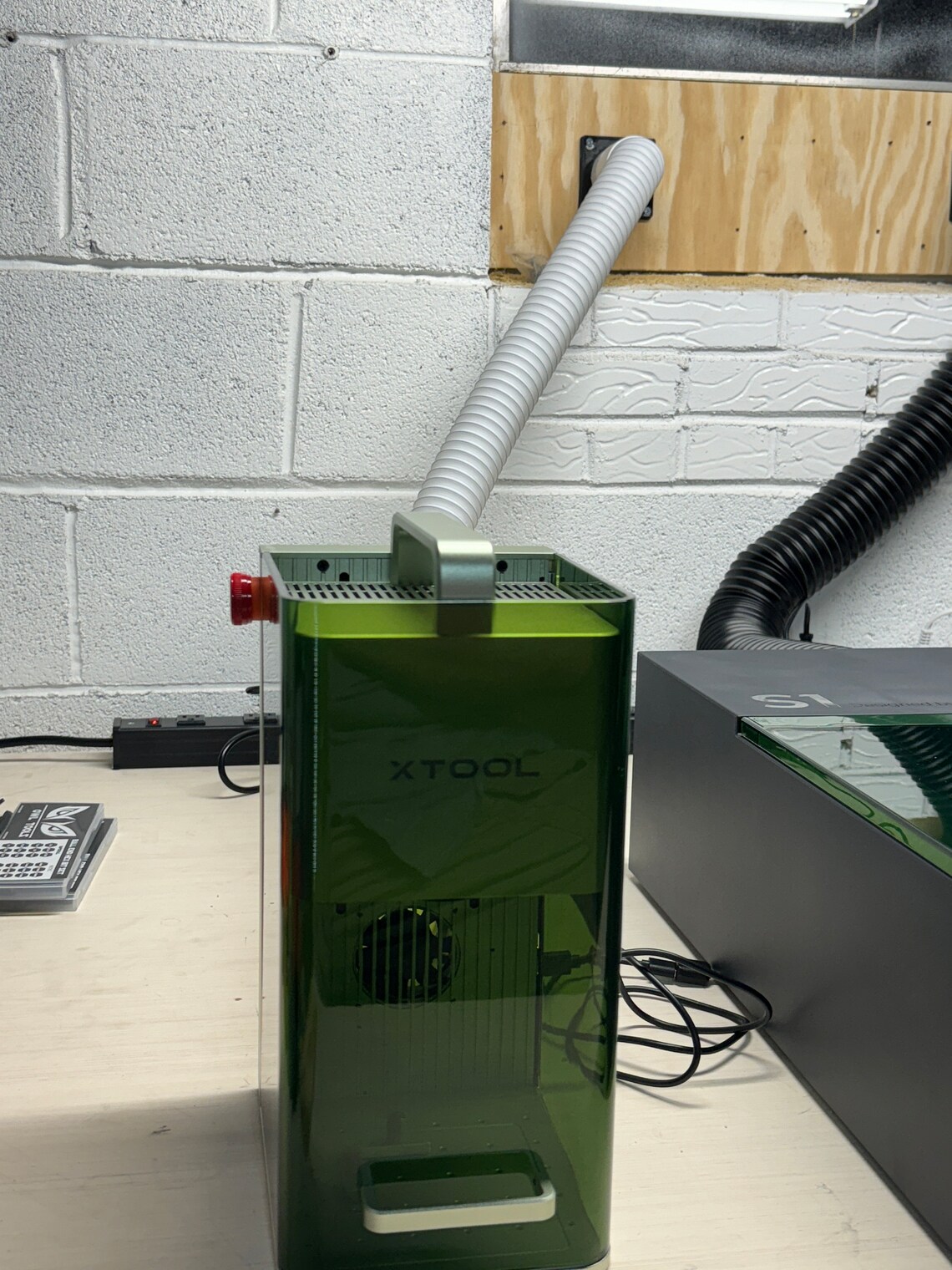 Vent Outlet Flange for Xtool Laser Engraver Exhaust - F1/F1 Lite/f1 ...