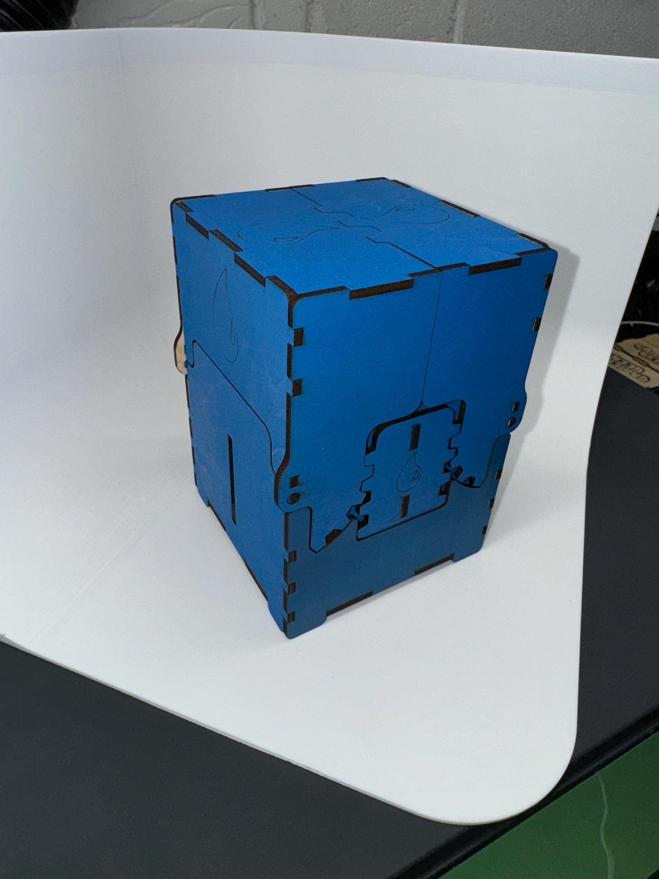 Geared Card Deck Box - Large & Small Sizes - Custom Engraving - MTG ...