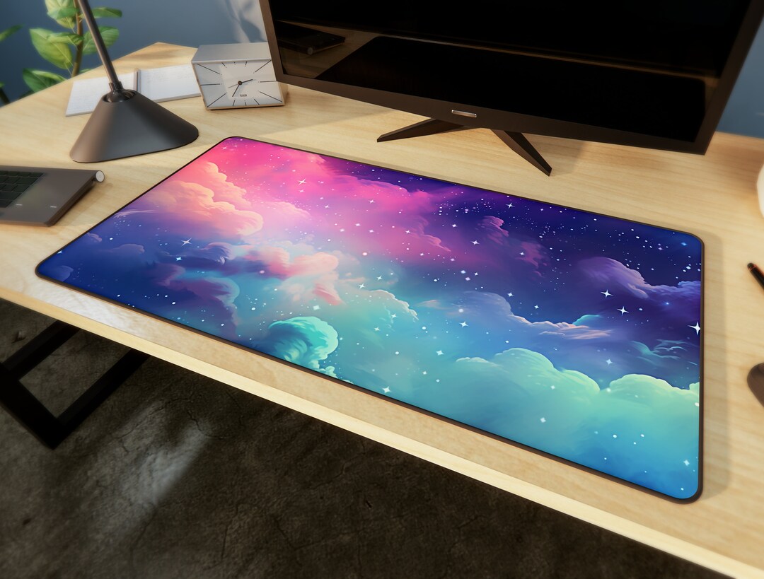 Colorful Desk Mat, Large Mousepad, Colorful Computer Desk Pad, Colorful ...