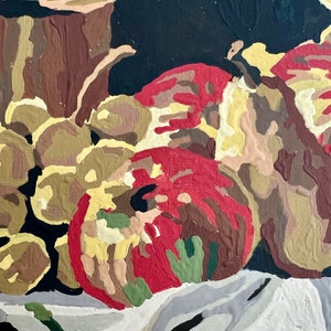 Vintage Wood Framed Still Life Paint by Numbers 18-1/4”x14-1/2” - Etsy