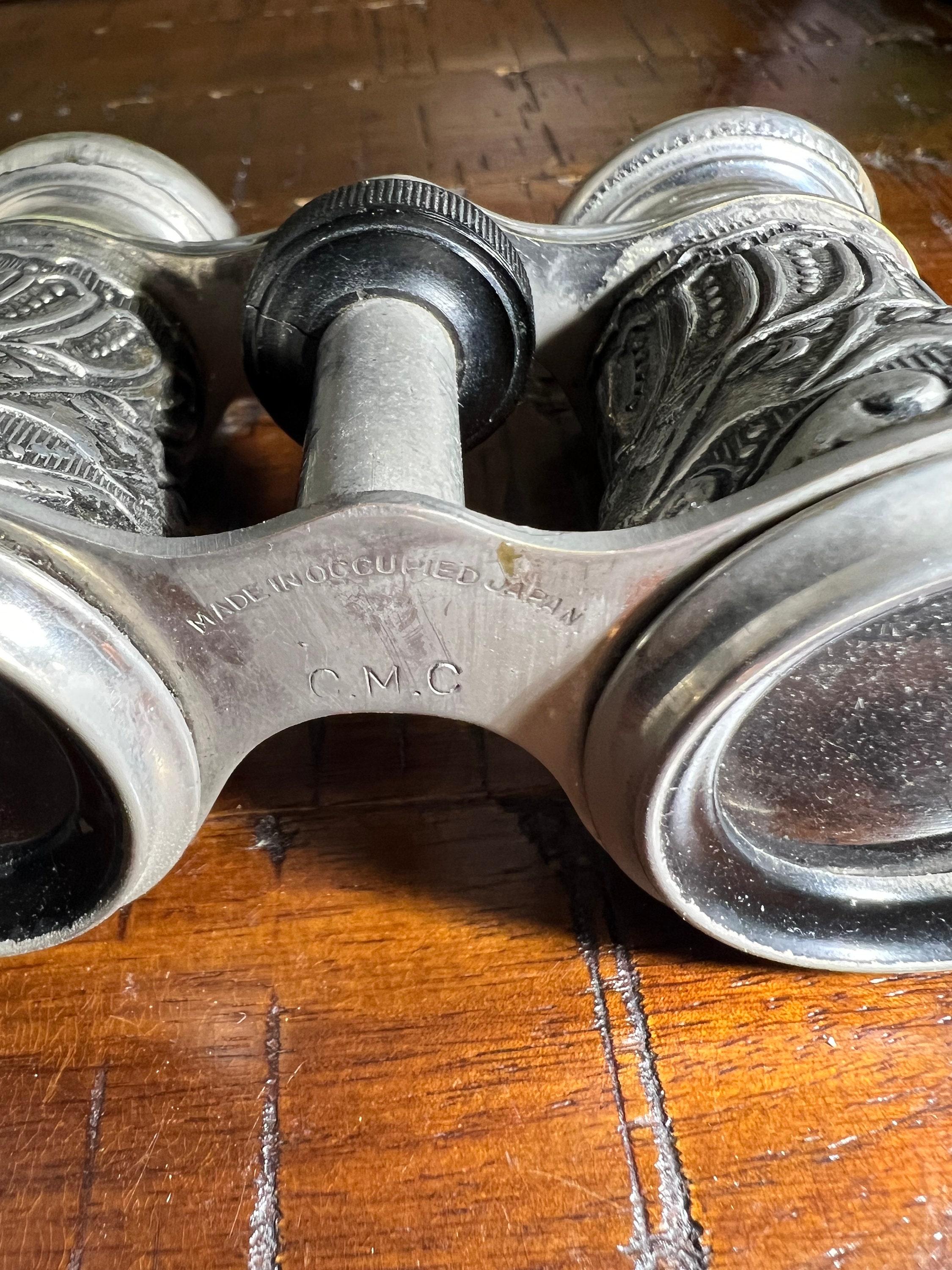 1940s CMC Silver Tone Opera Glasses - Etsy