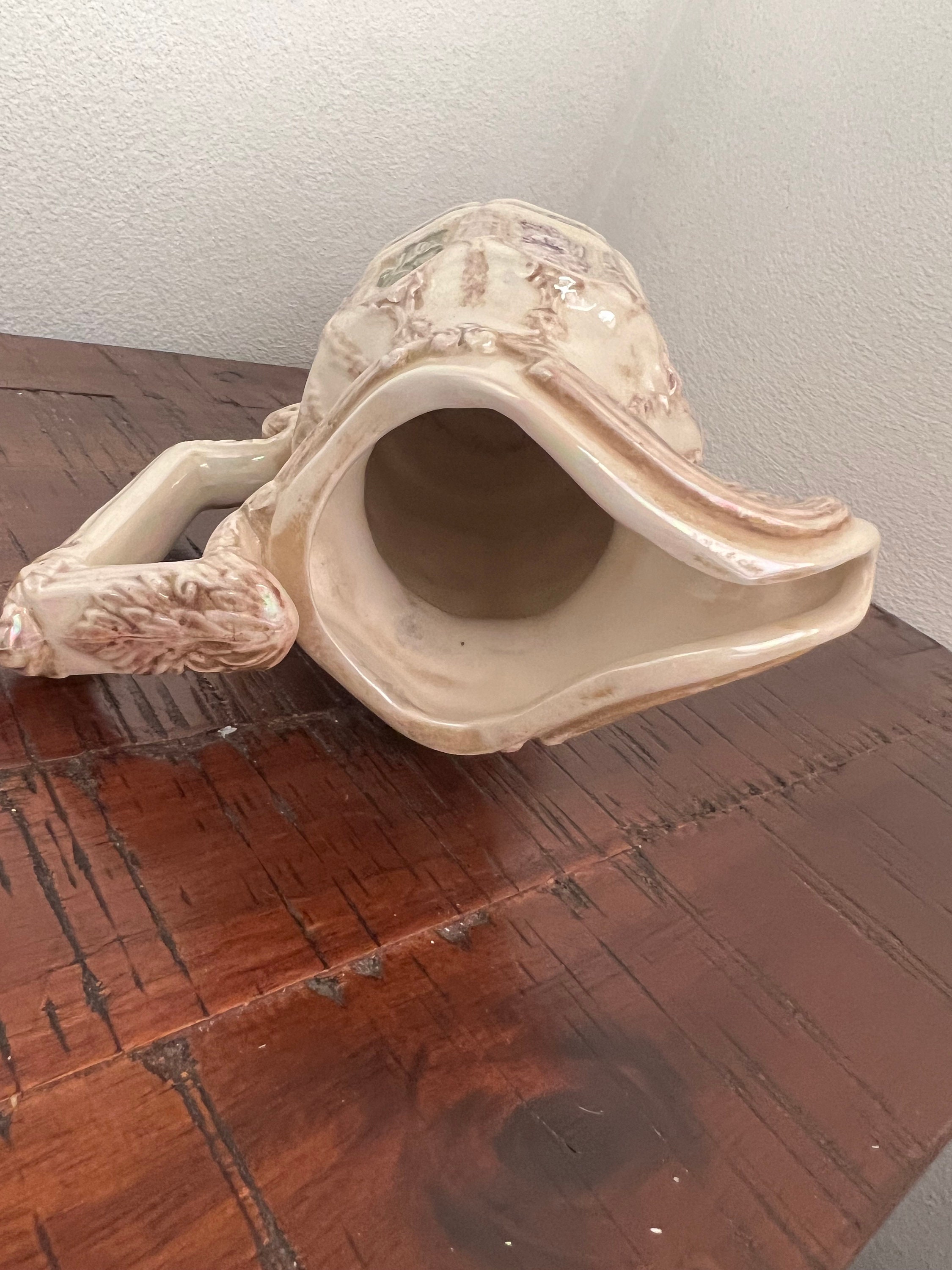 Mccoy Pottery Gothic Footed Pitcher - Etsy