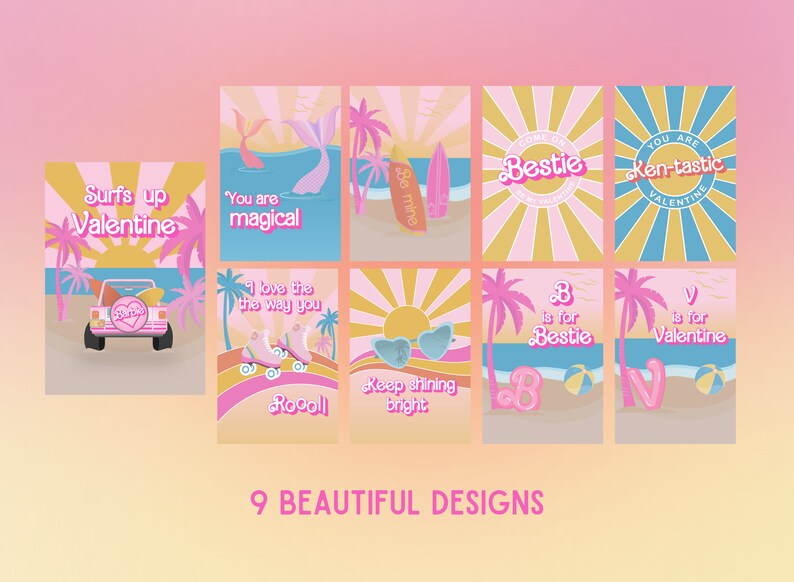 Doll Valentine's Day Cards, Personalized Barb Valentine's Cards, Fun ...