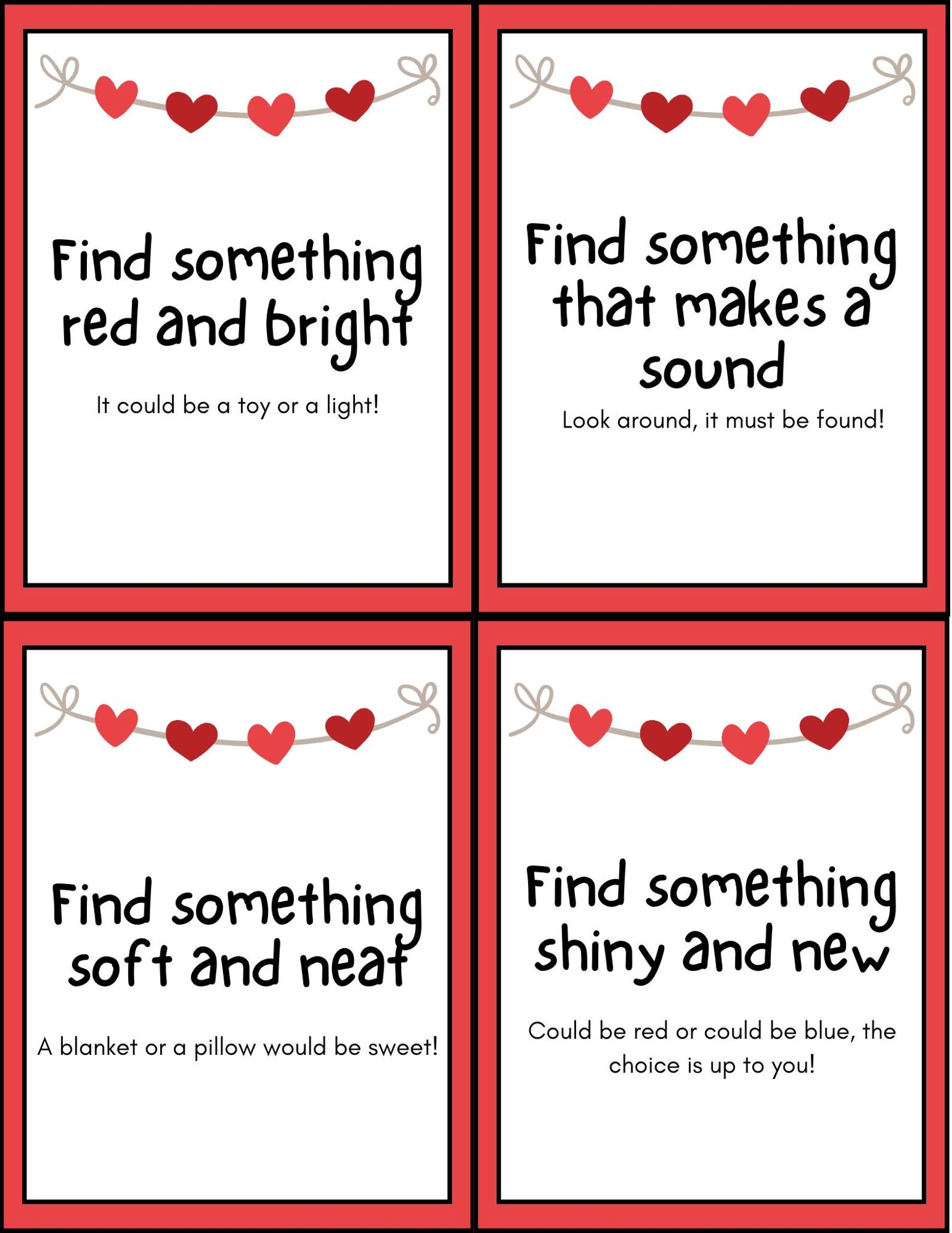 Valentine's Day Scavenger Hunts & Story Map - Etsy