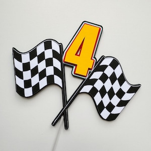 Racing Cake Topper, Truck Theme Party Topper, Custom Off-road Birthday ...
