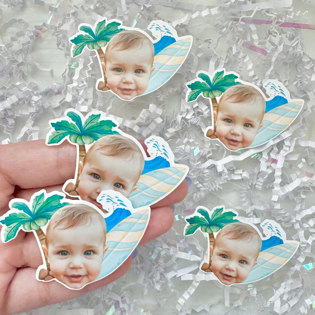 Surf Confetti, the Big One Surfboard Birthday Decorations, Surf Beach ...