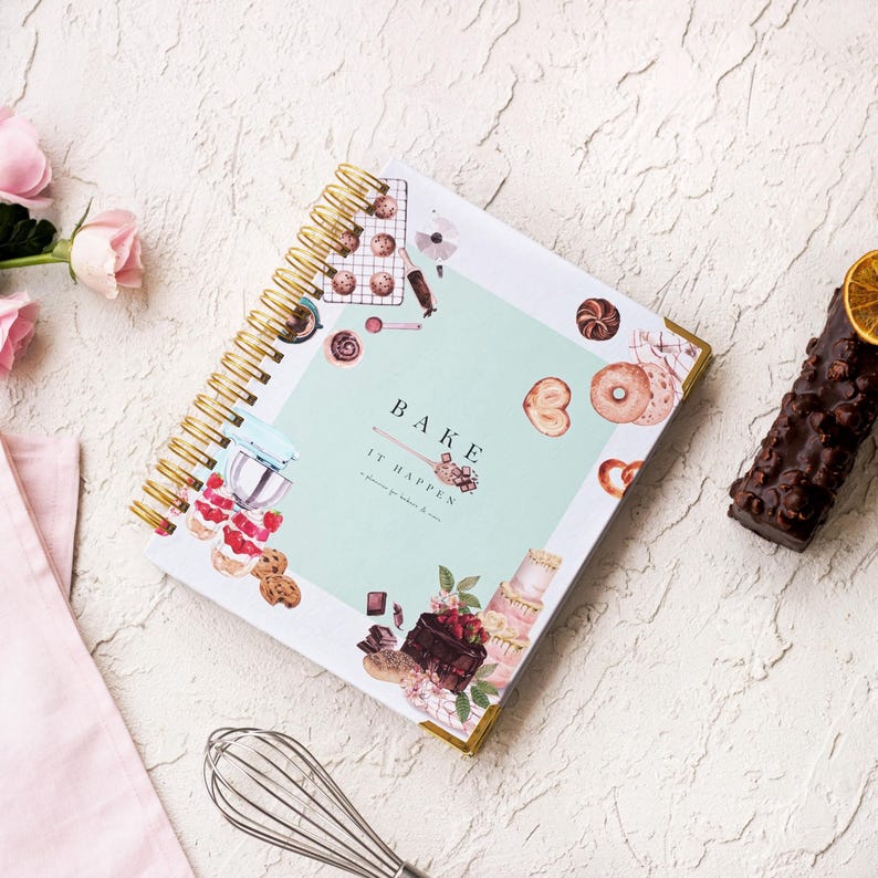 Bake It Happen - A Planner for Bakers! - Etsy