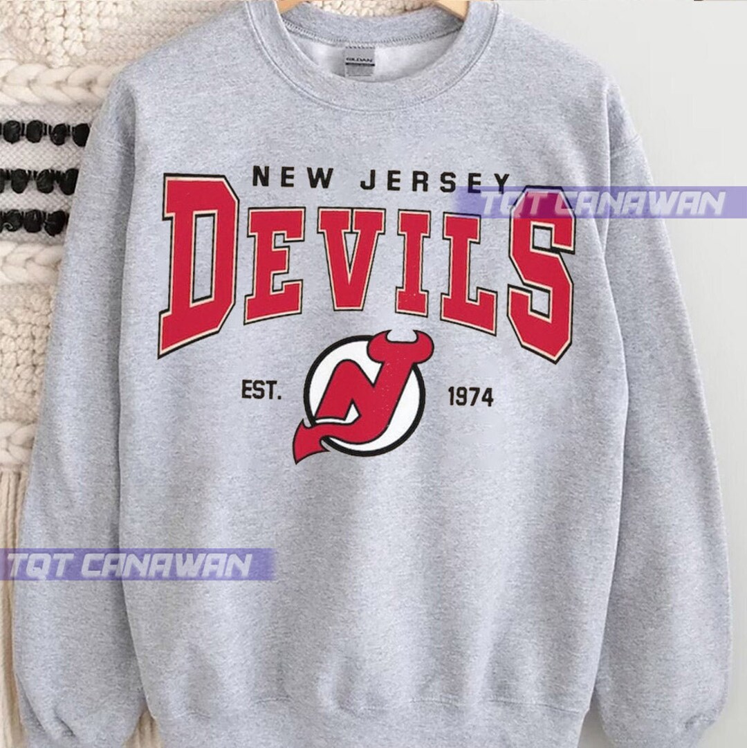 Vintage Bootleg New Jersey Devil Sweatshirt T-shirt New - Etsy