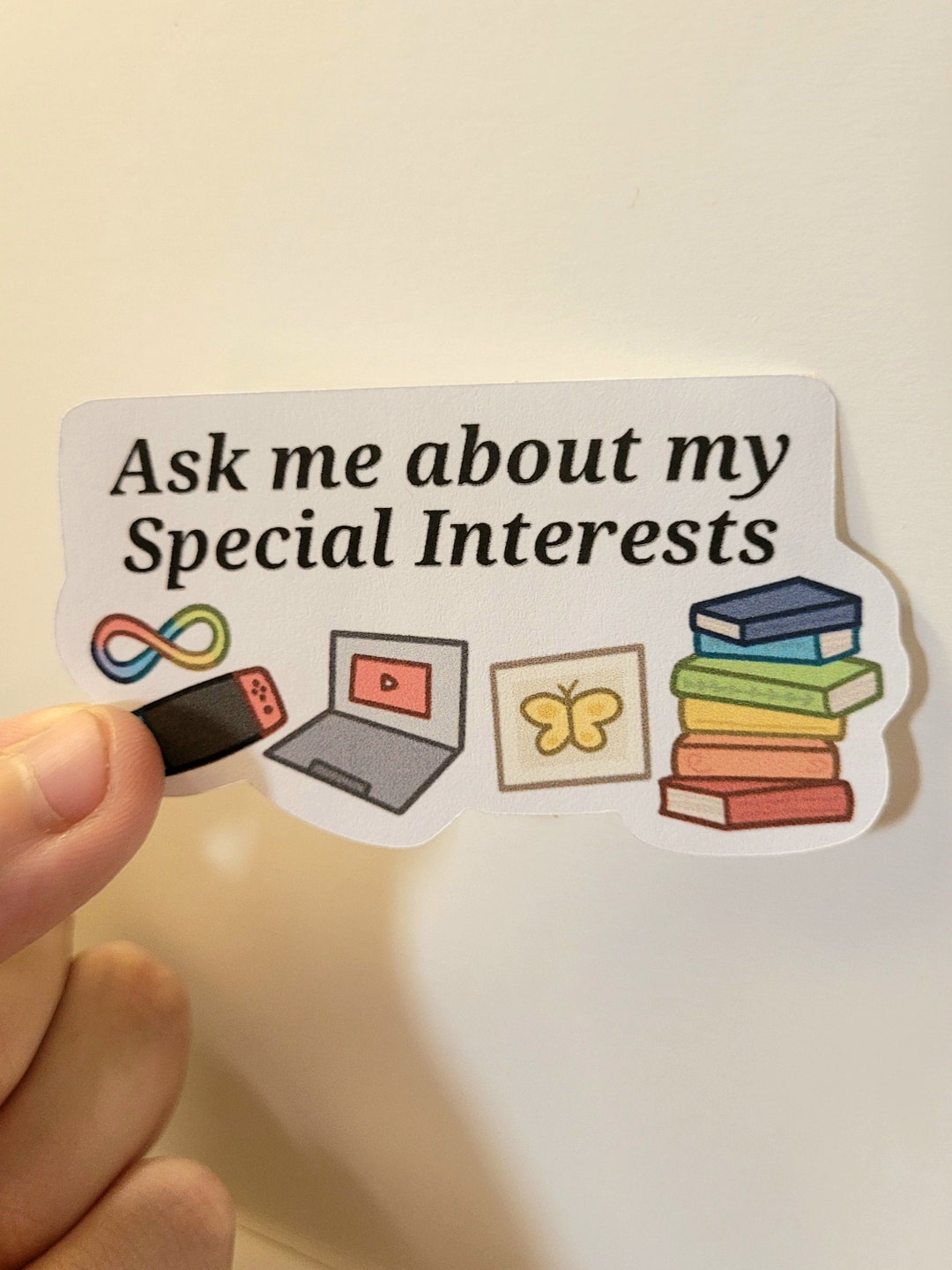 Ask Me About My Special Interests Sticker - Etsy
