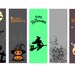 Halloween Printable Bookmarks Digital Bookmarks Helloween - Etsy