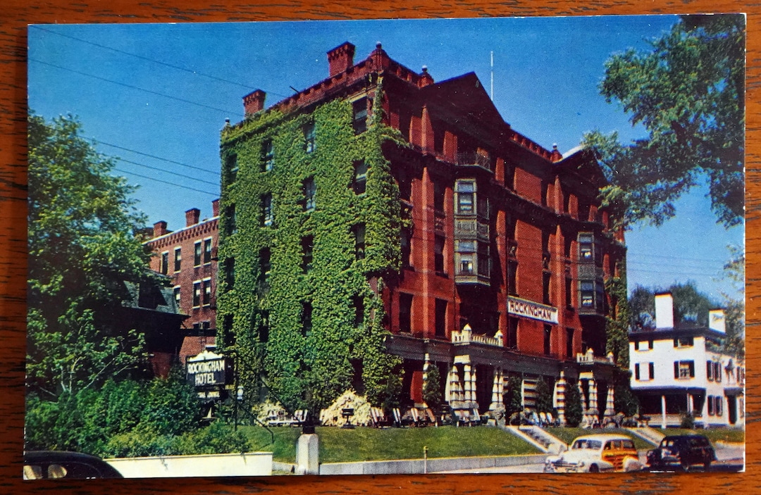 Portsmouth New Hampshire Rockingham Hotel Vintage Postcard - Etsy