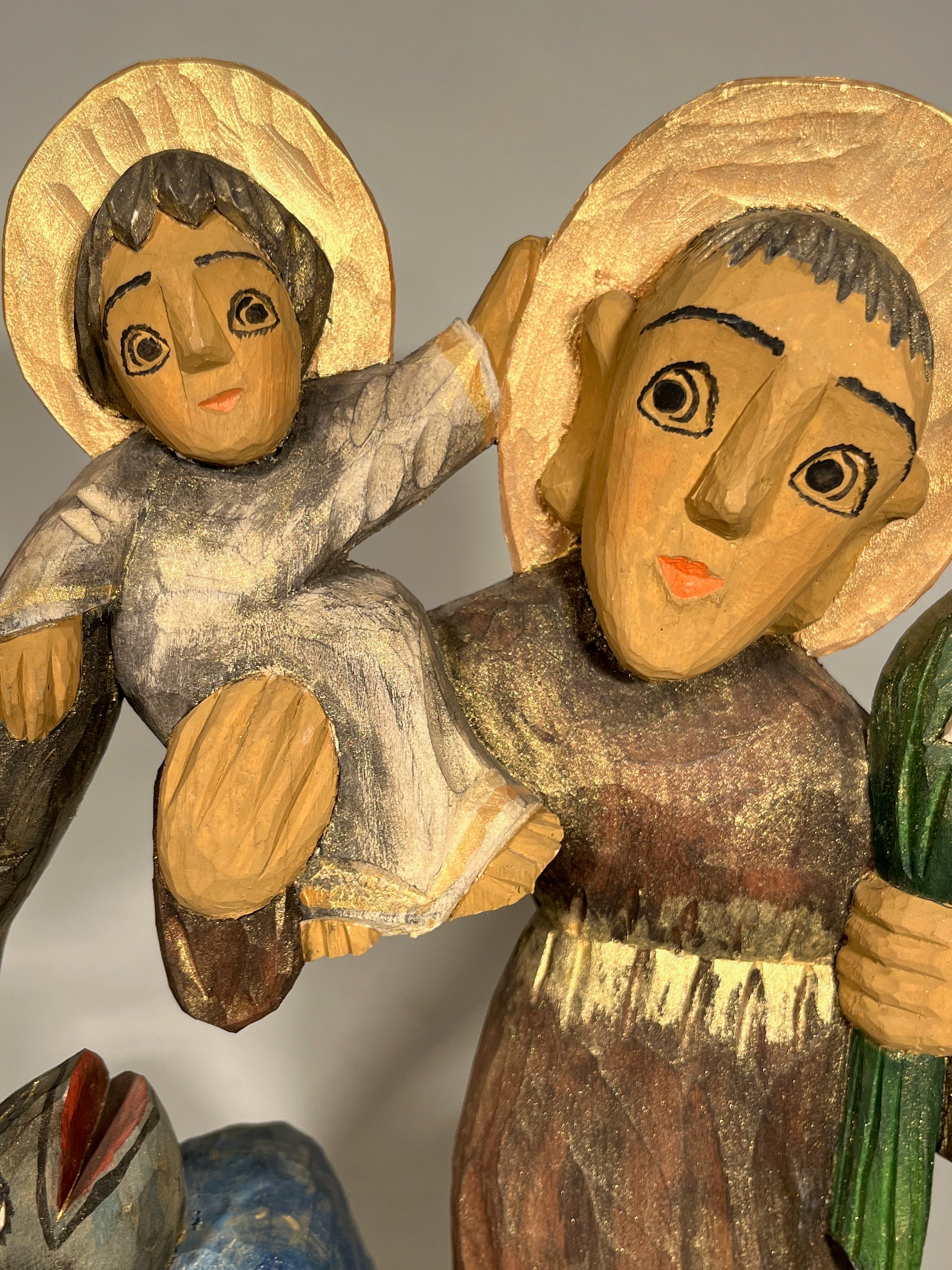 St. Anthony by Polish Wood Carver Andrzej Wojtczak - Etsy