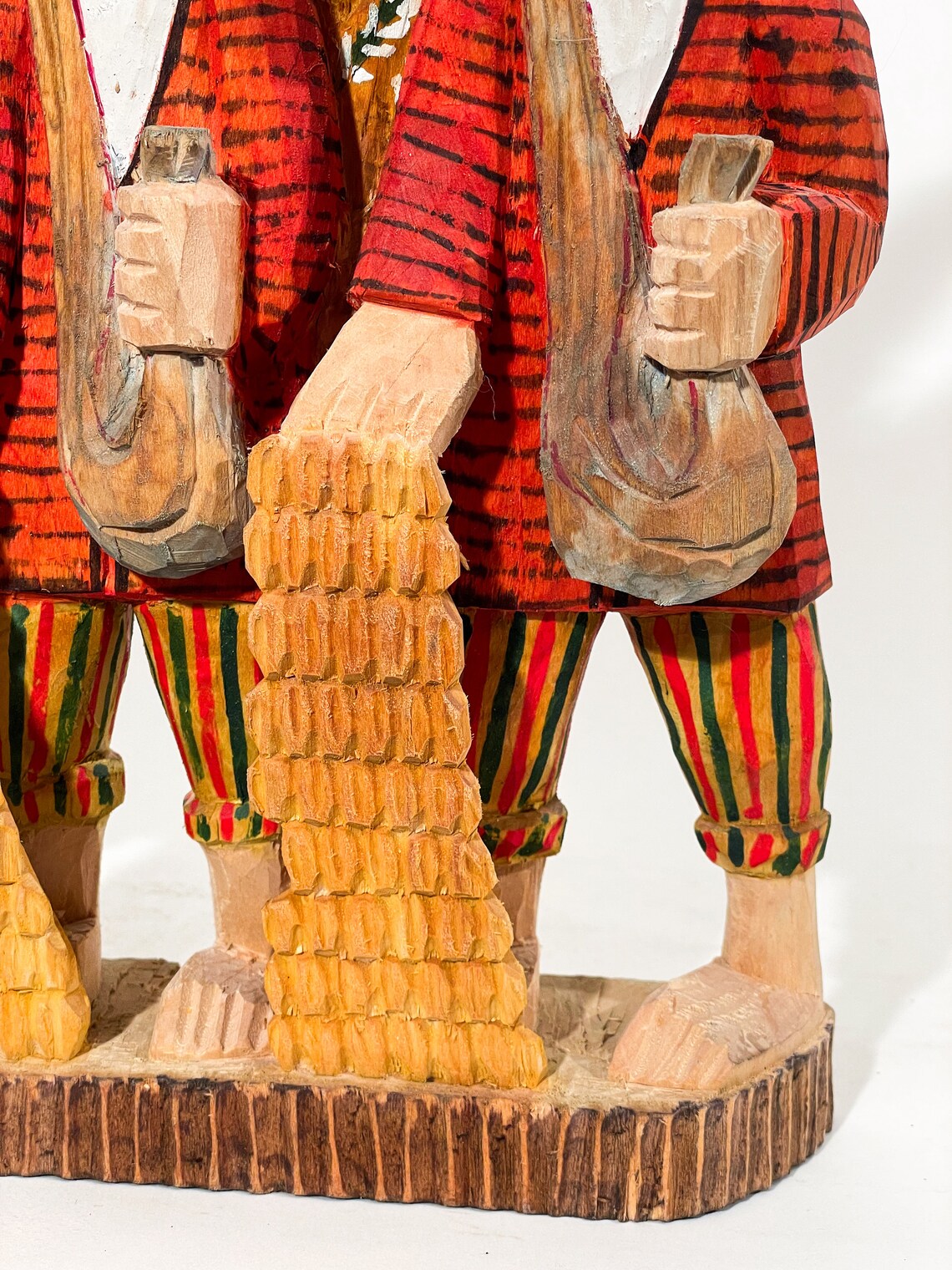 Throwing Seeds for Wheat - Wood Carving by Polish Folk Artist Antoni ...