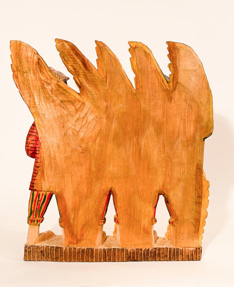 Throwing Seeds for Wheat - Wood Carving by Polish Folk Artist Antoni ...