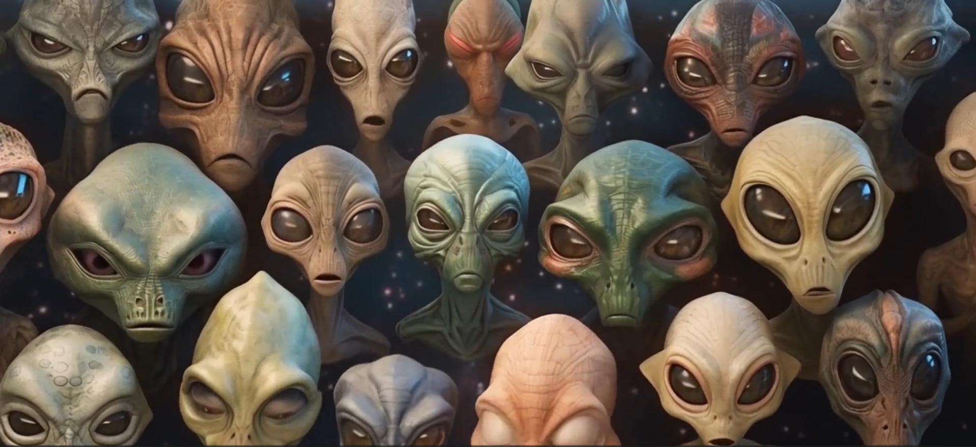Alien Talking Heads Animation: 4K UHD, Motion Background, Animated ...