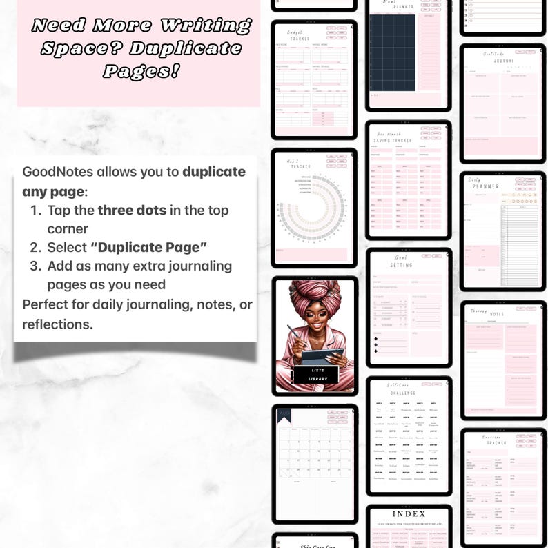 2026 Digital Planner PLR Aesthetic Daily Planner With Resell Rights ...