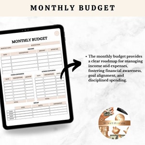 Digital Budget Planner for Goodnotes and Notability , Financial Planner ...