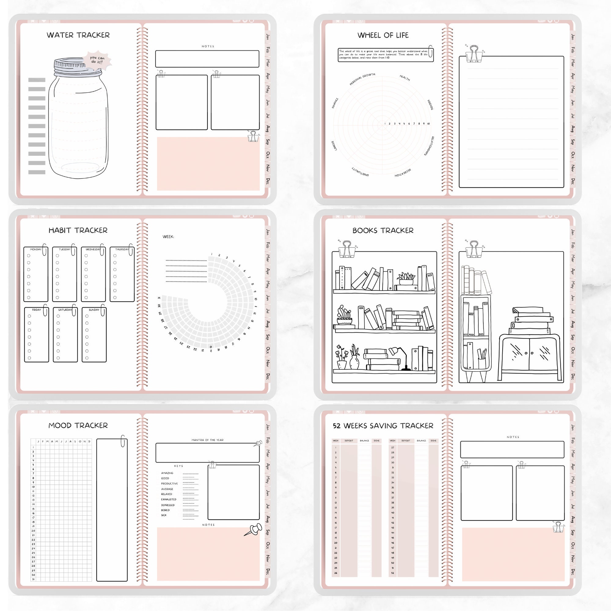 Bullet Journal Digital Bullet Journal Digital Bujo Journal Bujo Best ...