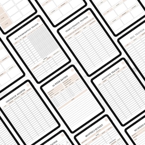 Digital Budget Planner for Goodnotes and Notability , Financial Planner ...